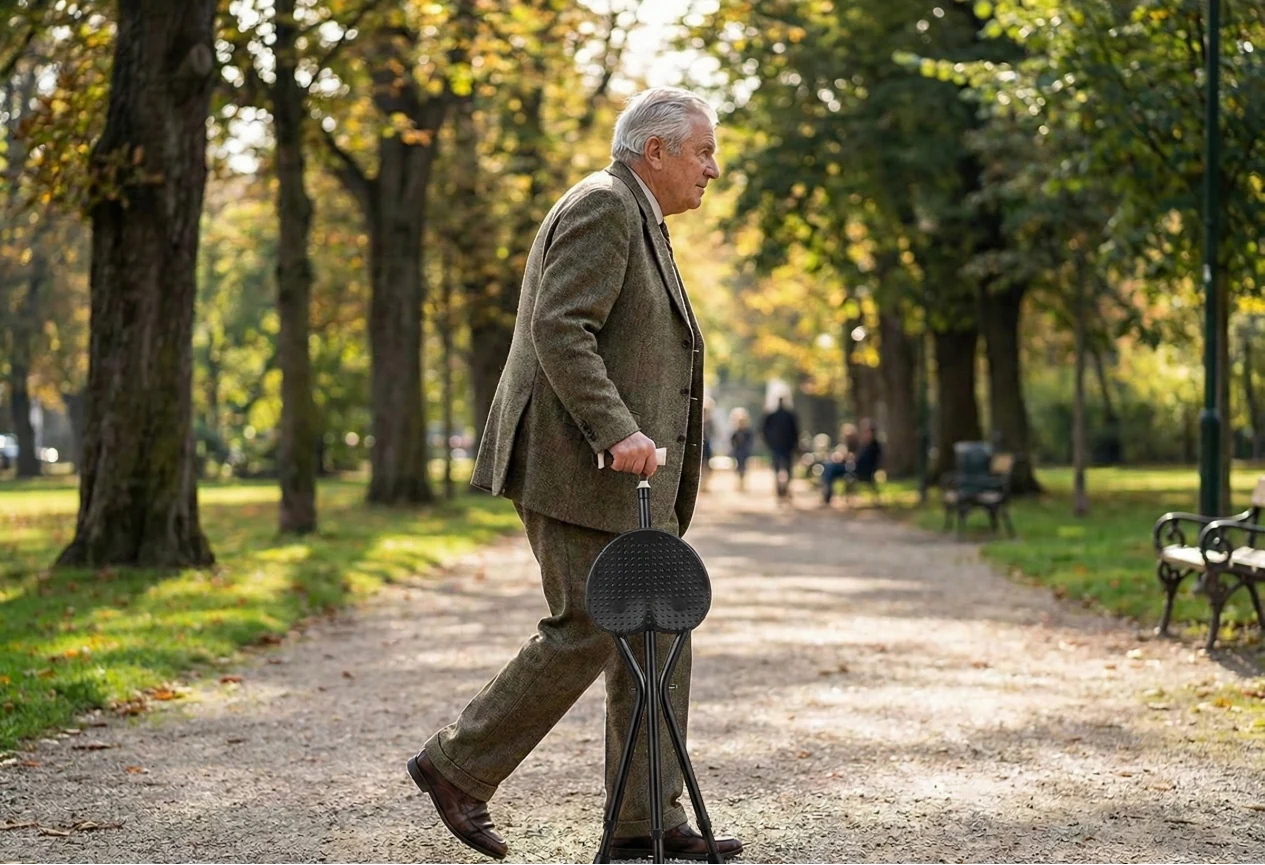 Why a High-Quality Crutch Chair is Better Than a Cane for Aging Parents